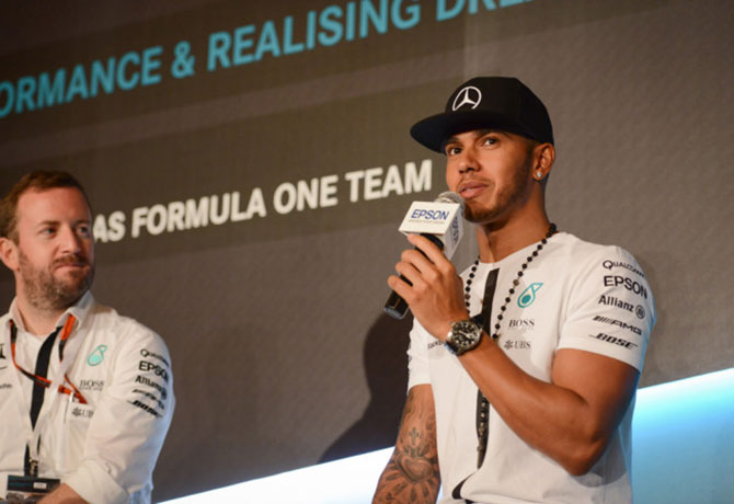 Lewis Hamilton: Training in Singapore is never easy - Weekender.Com.Sg