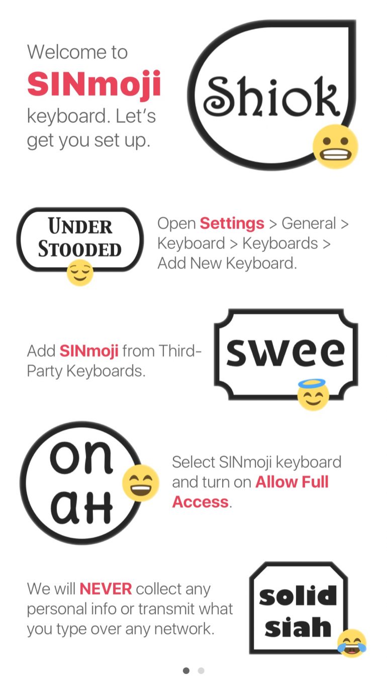 Now You Can Use Singlish Emojis On Mobile - #SweeLah - Weekender.Com.Sg