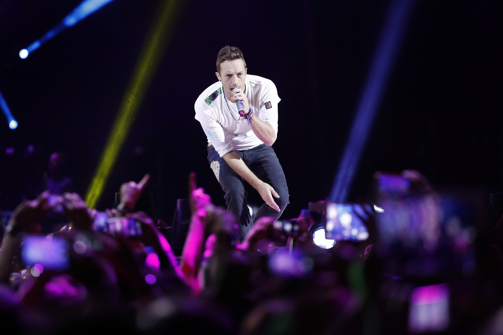 Start Camping: Coldplay Will Play Again On 31 Mar - Weekender.Com.Sg