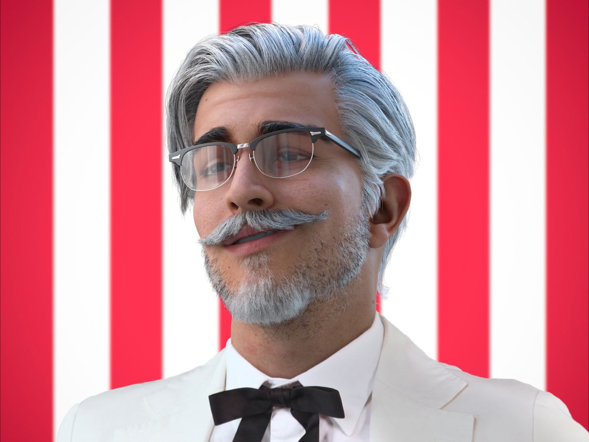 KFC Rebrands Colonel Sanders As A Sexy Young Instagram Influencer ...