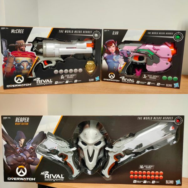 Get Ready To Battle It Out With The New Nerf X Overwatch Collection