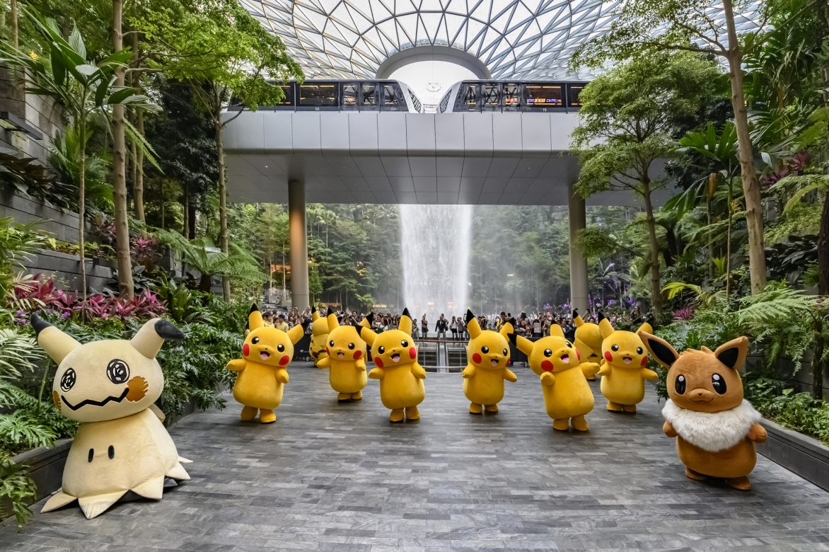 Catch A Pokémon Parade Of Dancing Pikachu & Friends At Jewel Changi ...