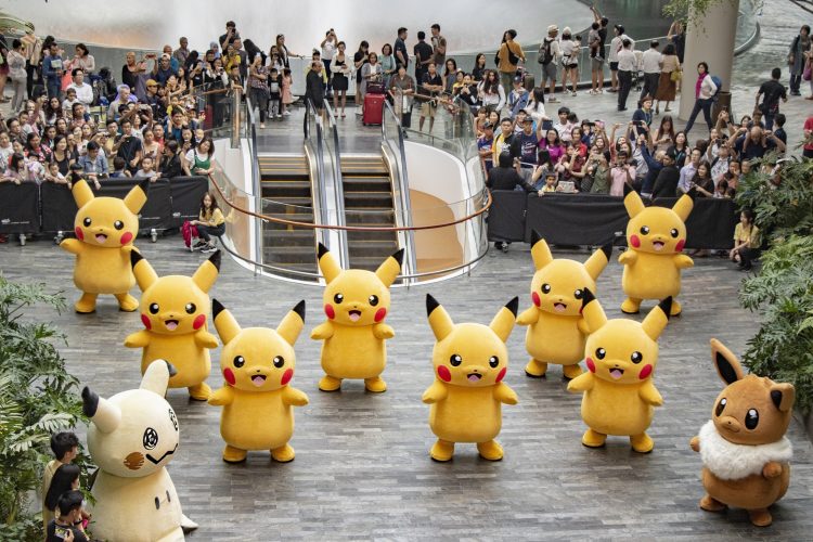 Catch A Pokémon Parade Of Dancing Pikachu & Friends At Jewel Changi ...