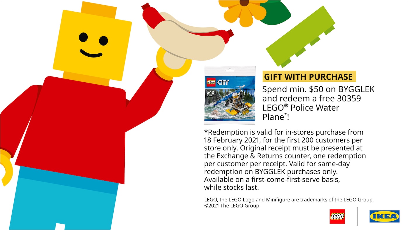 LEGO x IKEA BYGGLEK Collection Will Be Launching in Singapore on 18 ...
