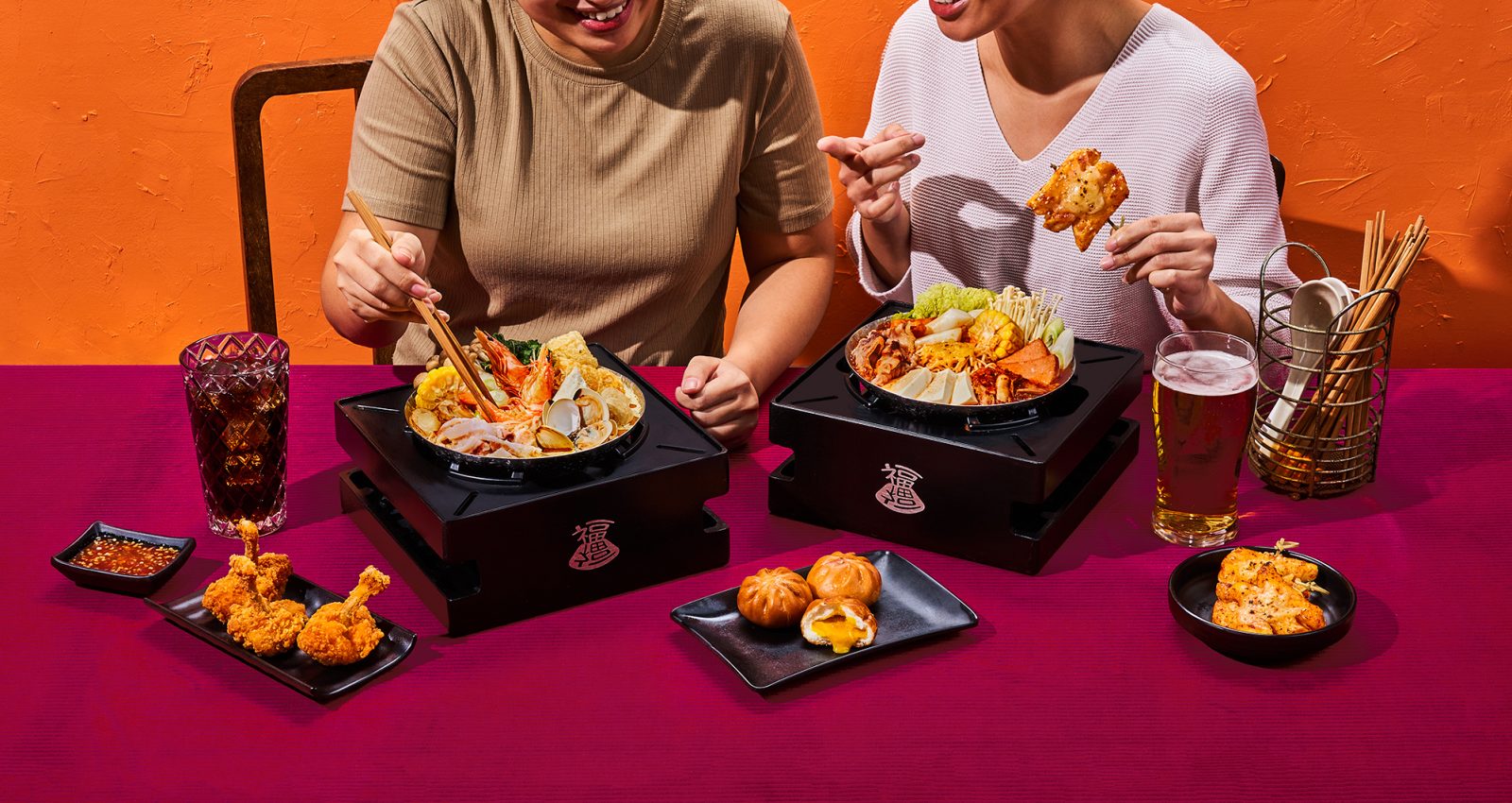 Enjoy Bubbling One-set Individual Pots at Fufu Pot From S$9.90 ...