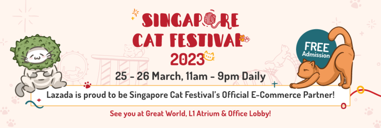 Meow～Singapore Cat Festival 2023 Is Back! - Weekender.Com.Sg