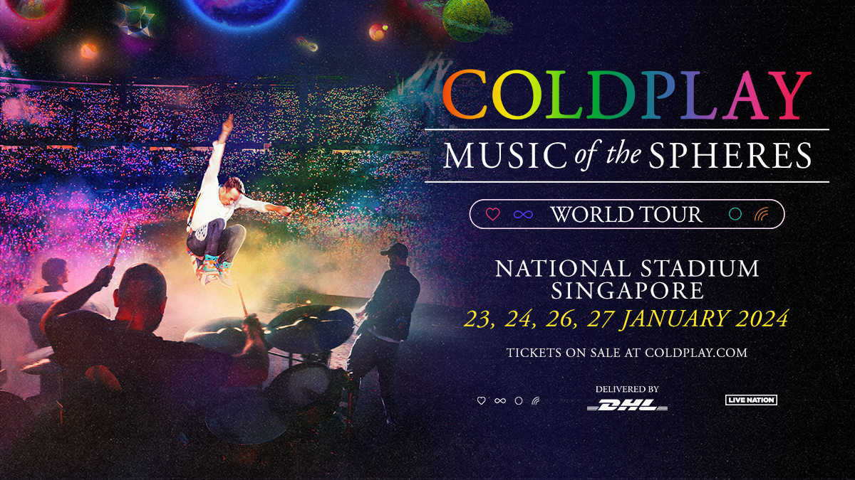 Coldplay Will Be Performing In Singapore In 2024 - Weekender.Com.Sg
