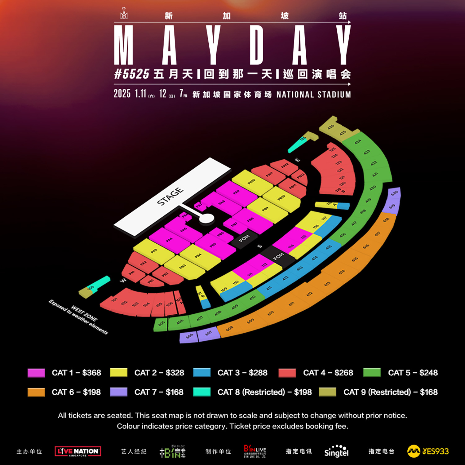 Mayday Returns: Iconic Rock Band's 2-Night Singapore Concert In January ...